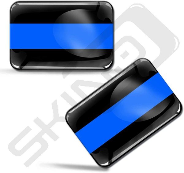 3D Domed Flag Stickers for Cars | bySkino®