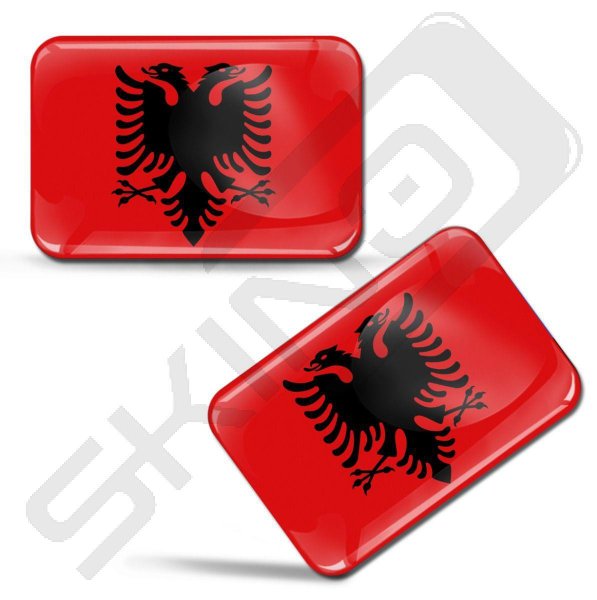 3D Domed Flag Stickers for Cars | bySkino®