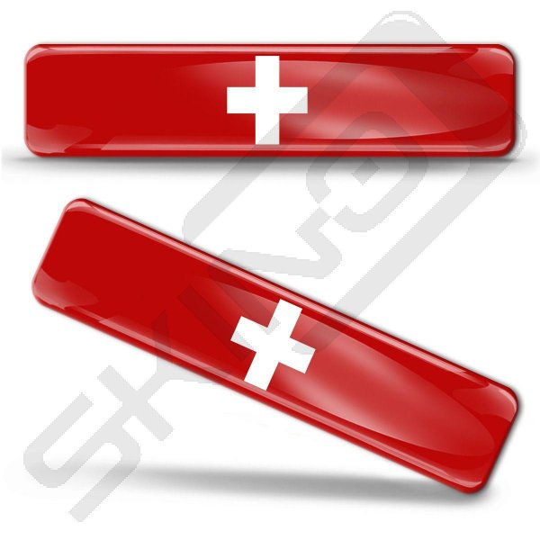 3D Domed Flag Stickers for Cars | bySkino®